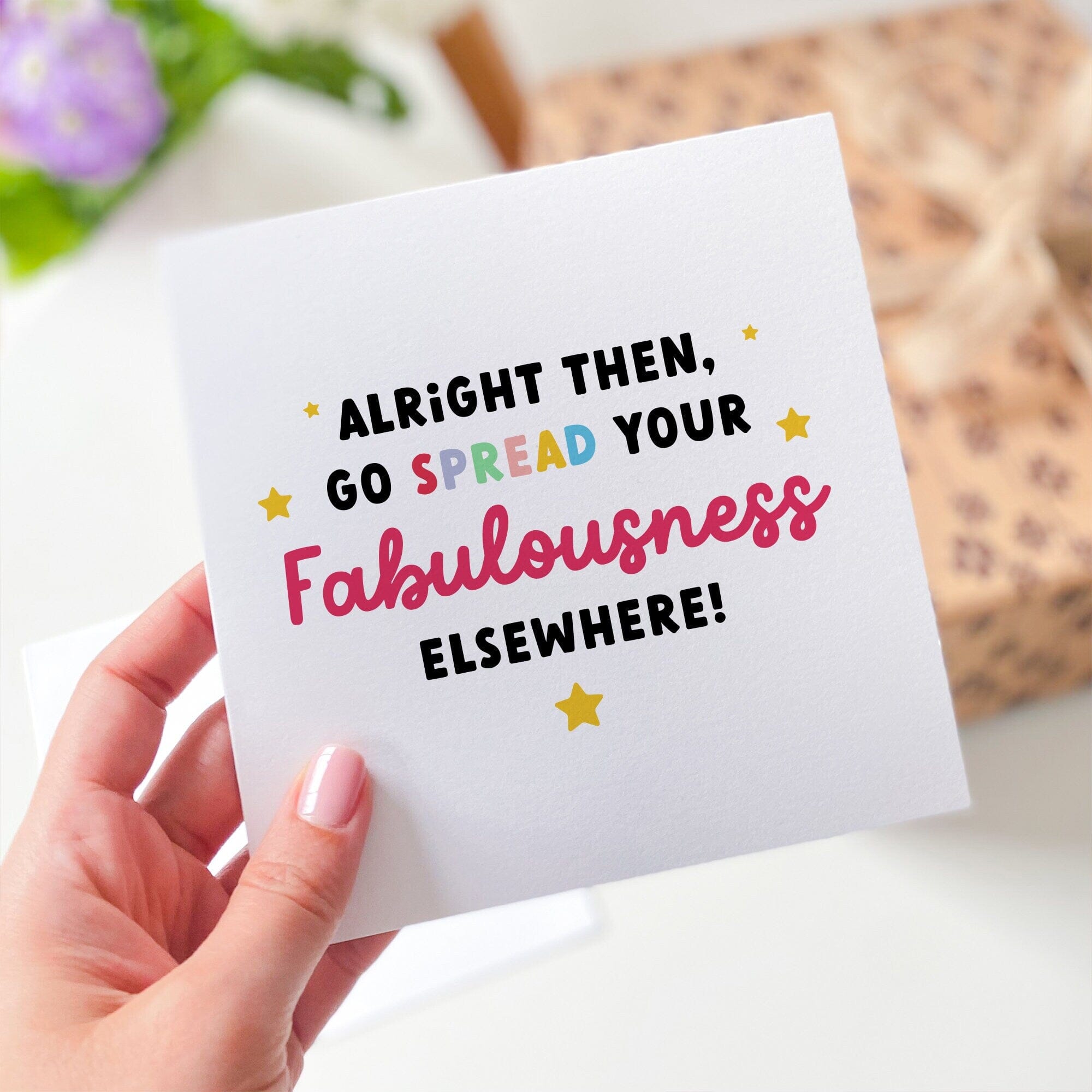 Funny Leaving Work Card For Colleague Good Luck Card Coworker New Job ...