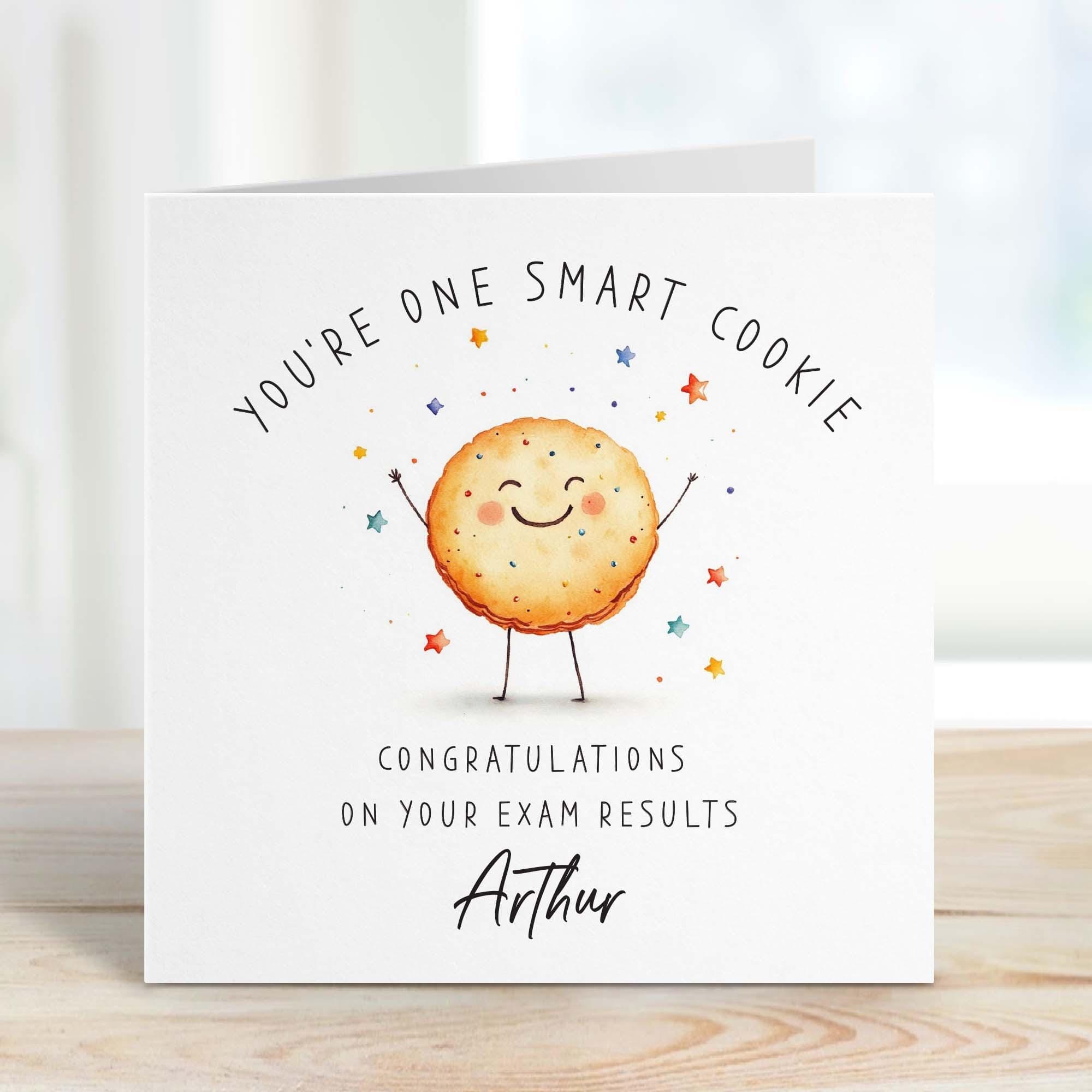 Personalised Your Exam Results Congratulations Card With Name You Are ...