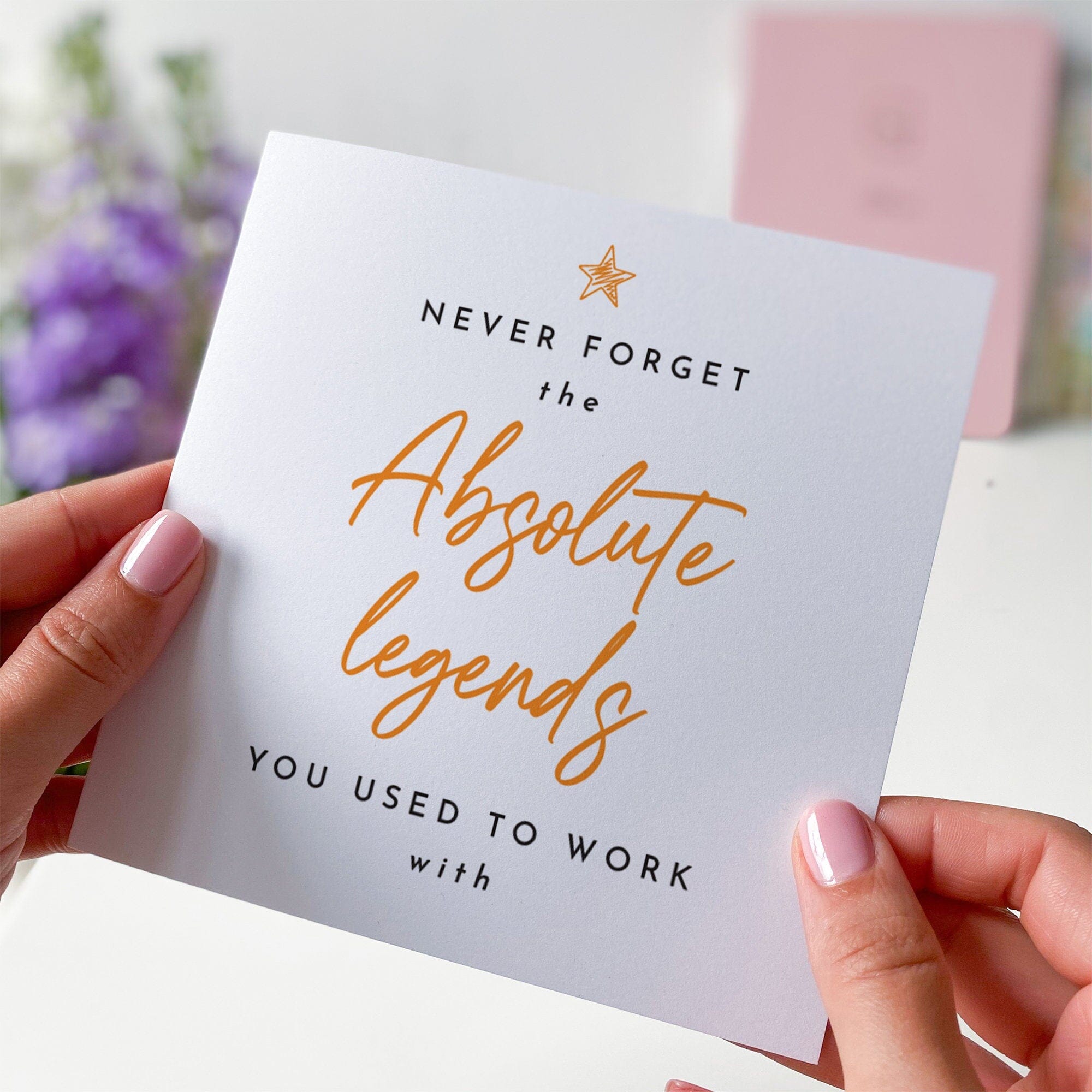 Retirement Card Leaving Work Gift Card New Job Card Good Luck Card I ...